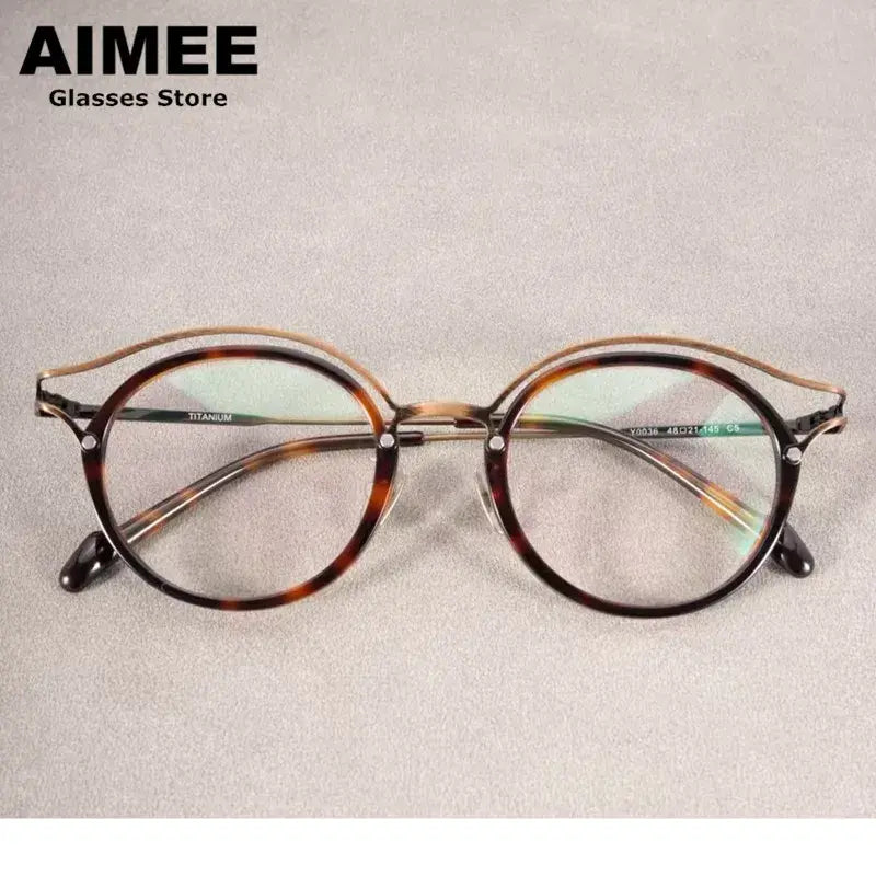 Aimee Women's Round Eyeglasses 690036 – FuzWeb