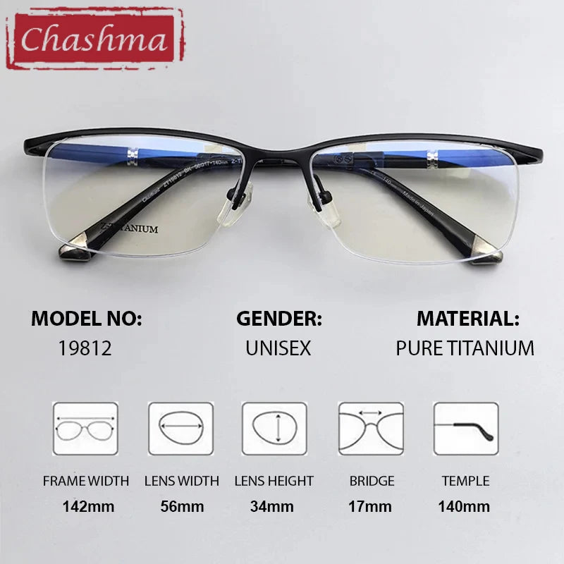 Chashma Titanium Eyeglasses 819812 – FuzWeb
