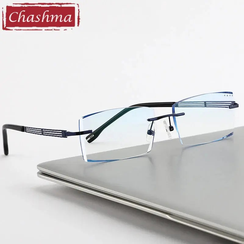 Chashma Ottica Men's 377616 Prescription Eyeglasses | FuzWeb