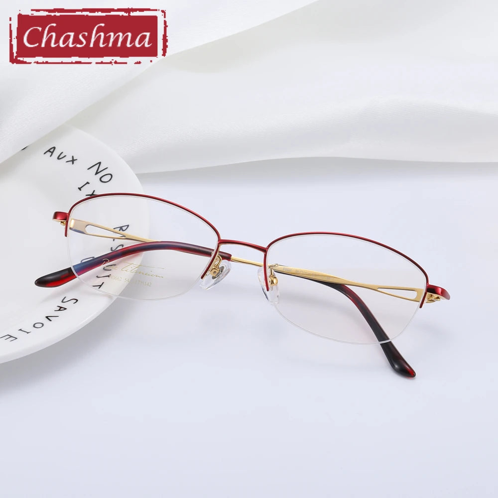 Chashma Women's Titanium Eyeglasses 770662 – FuzWeb