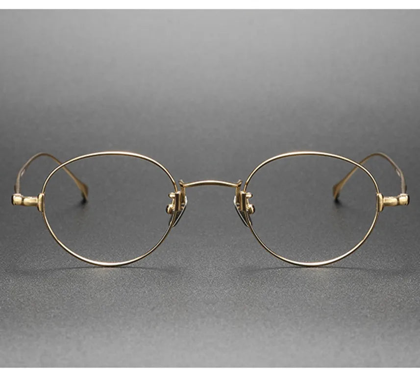 Aimee Titanium Round Eyeglasses 1353 – FuzWeb