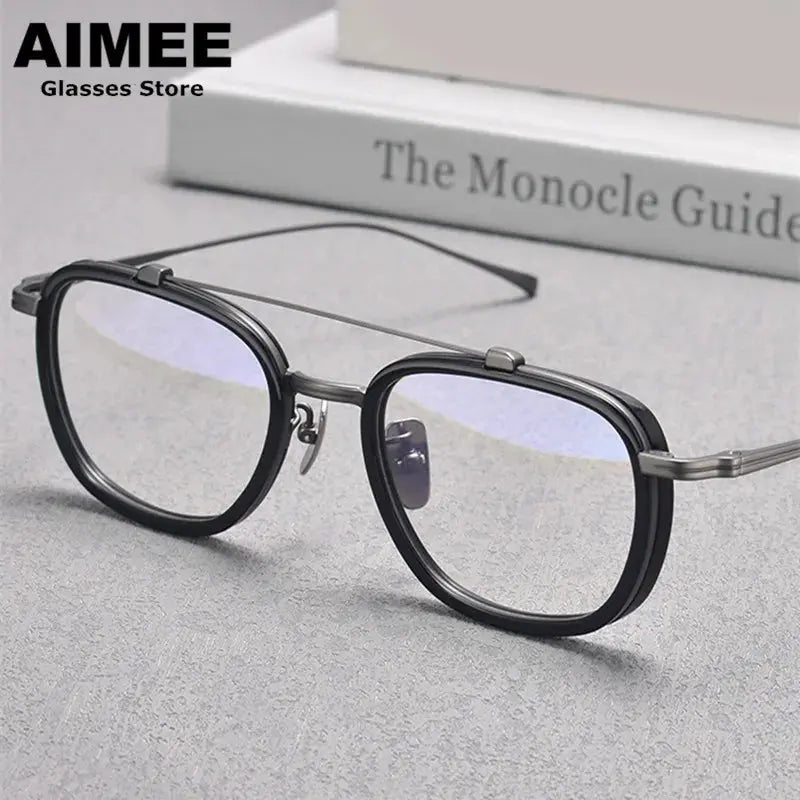 Aimee 20218 Unisex Square Eyeglasses – FuzWeb