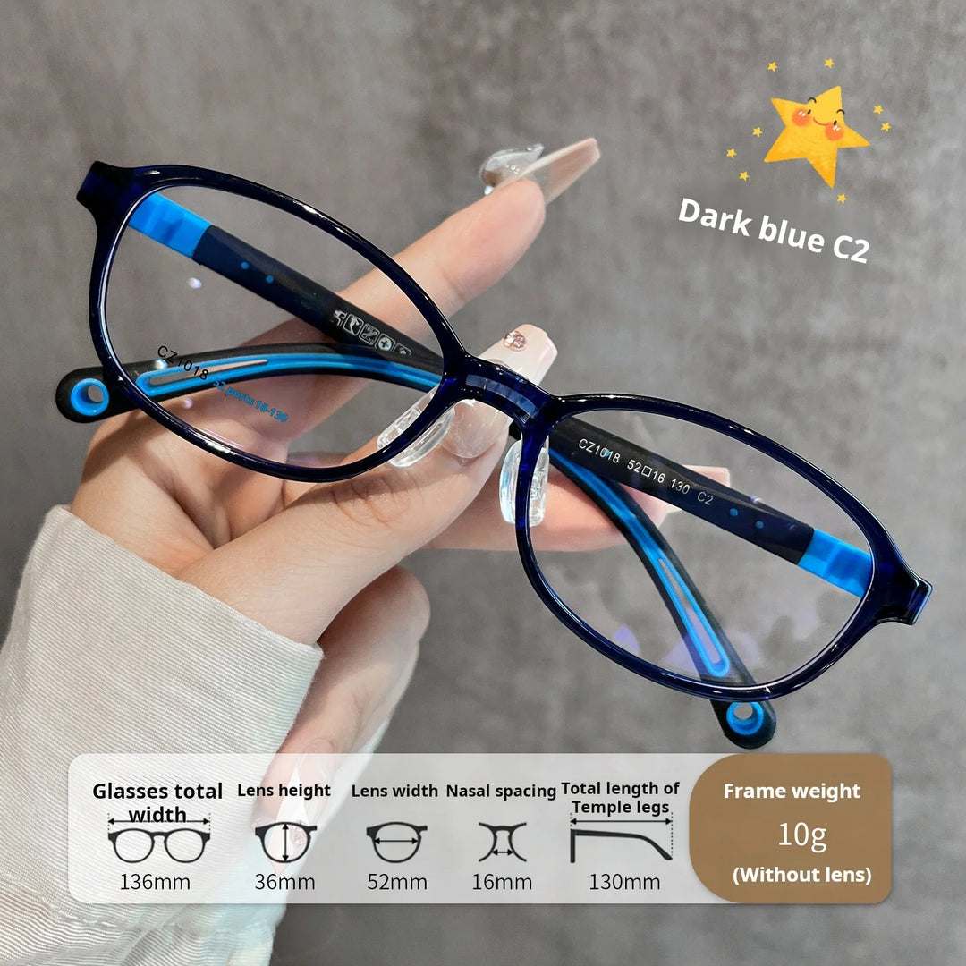 Xbora Youth's Oval Square Eyeglasses 541018 – FuzWeb