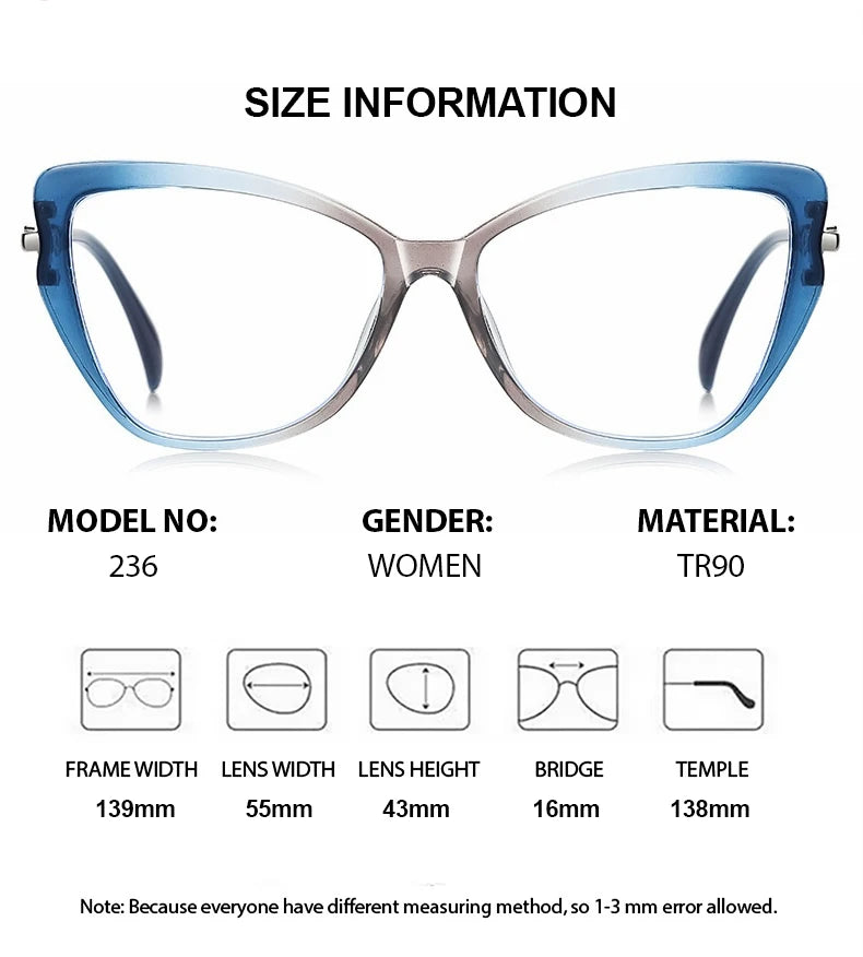 Chashma Ochki Cat Eye Eyeglasses 881236 – FuzWeb