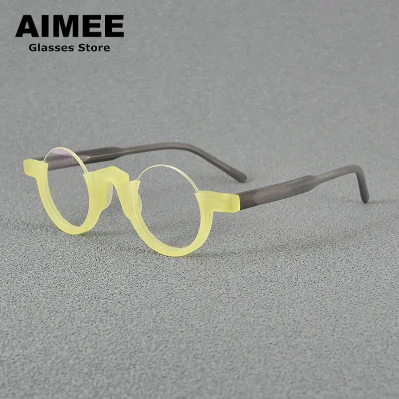 Aimee Unisex Round Eyeglasses 4141 – FuzWeb
