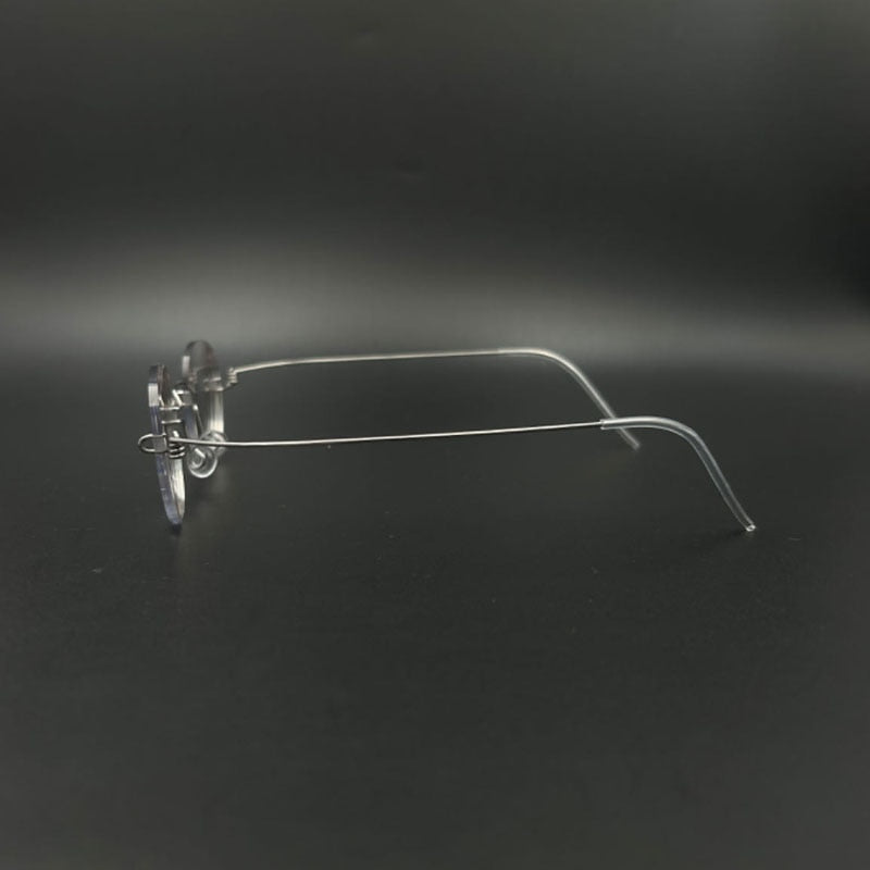 Yujo Rimless Stainless Steel Eyeglasses Fuzweb