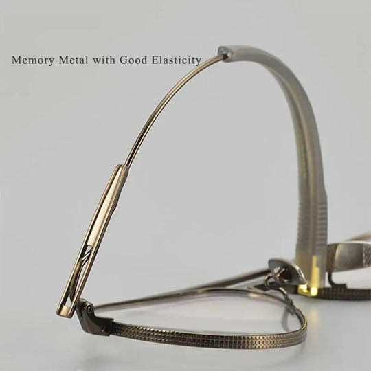 Hdcrafter Men's HLSA-101 Prescription Eyeglasses | FuzWeb