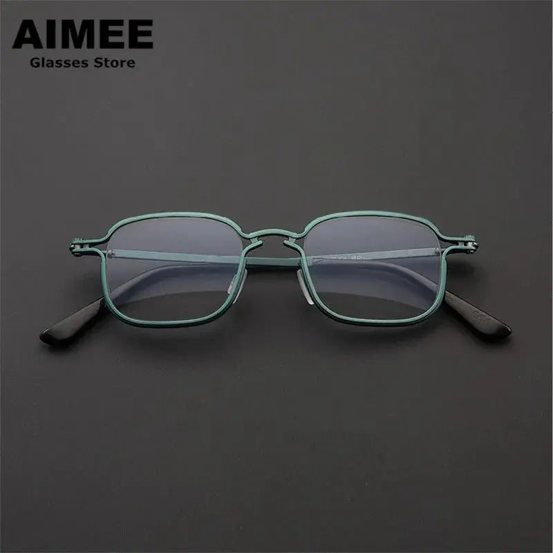 Aimee Unisex Titanium Acetate Eyeglasses – FuzWeb