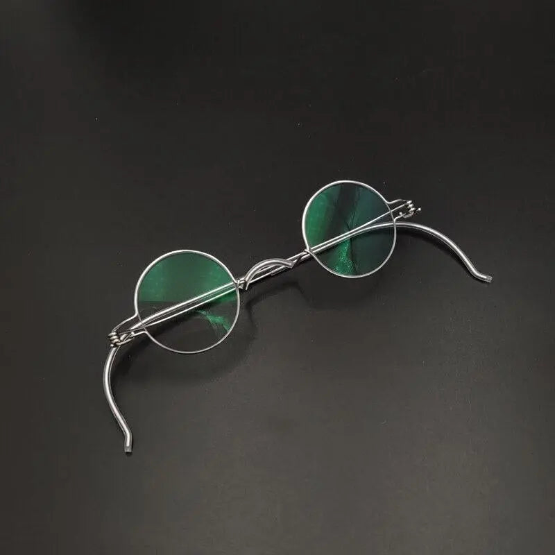 Handcrafted Stainless Steel Eyewear with Customizable Lenses – FuzWeb