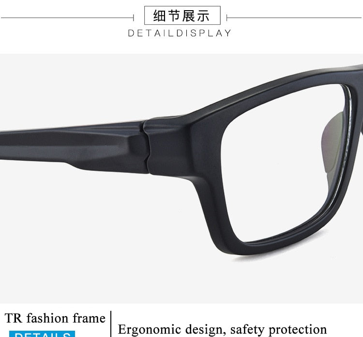 Men's Stylish TR-90 Sports Frame Eyeglasses – FuzWeb
