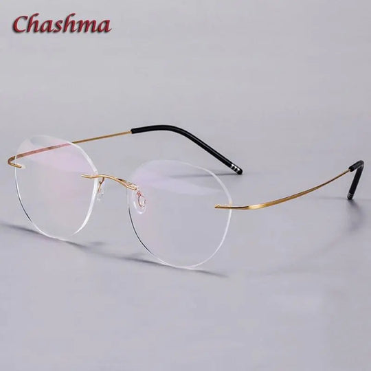 Chashma Ochki Unisex Round Prescription Eyeglasses 8151 | FuzWeb