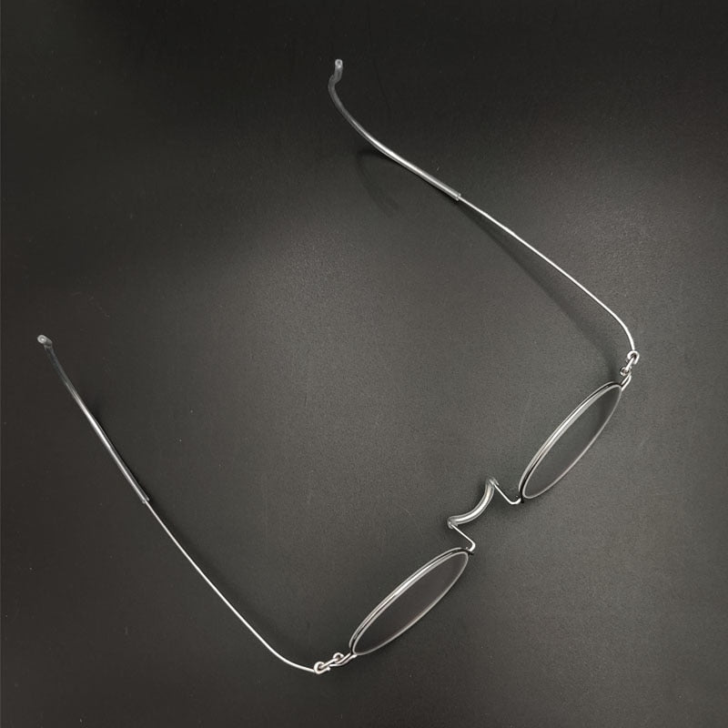 Handcrafted Unisex Eyeglasses Stainless Steel Frame Customizable