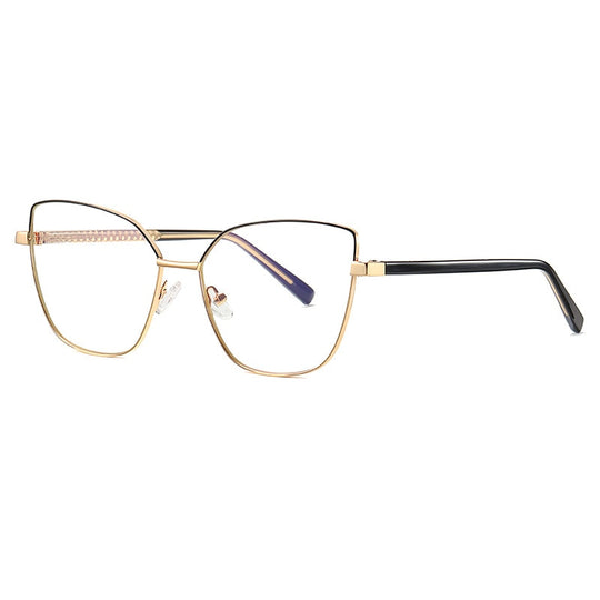 Ccspace Unisex Square Cat Eye Eyeglasses Fuzweb