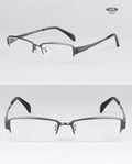 Men's Titanium Rectangle Eyeglasses – FuzWeb