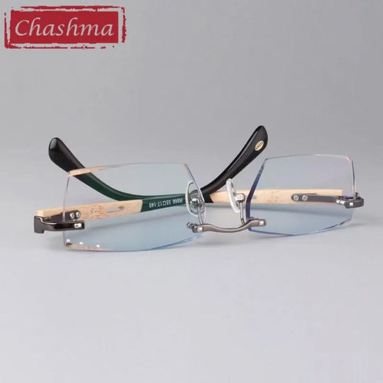Chashma Ottica Men's Square Prescription Eyeglasses 886 | FuzWeb