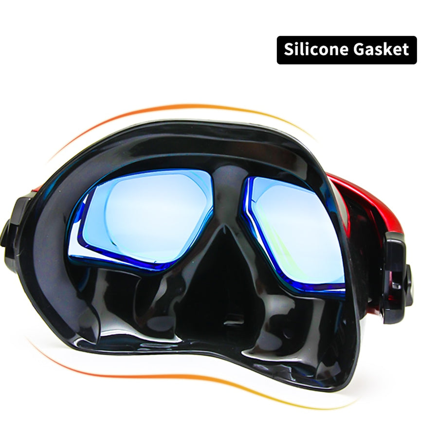 Unisex Snorkel Mask with Corrective Lenses - MK005 – FuzWeb