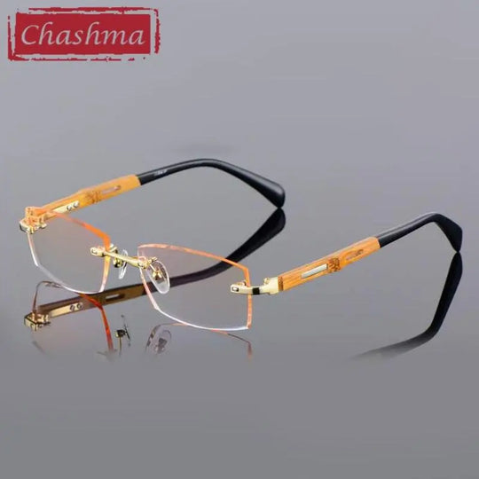 Chashma Ottica Men's Square Prescription Eyeglasses 886 | FuzWeb