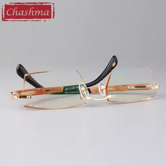 Chashma Ottica Men's Square Prescription Eyeglasses 886 | FuzWeb