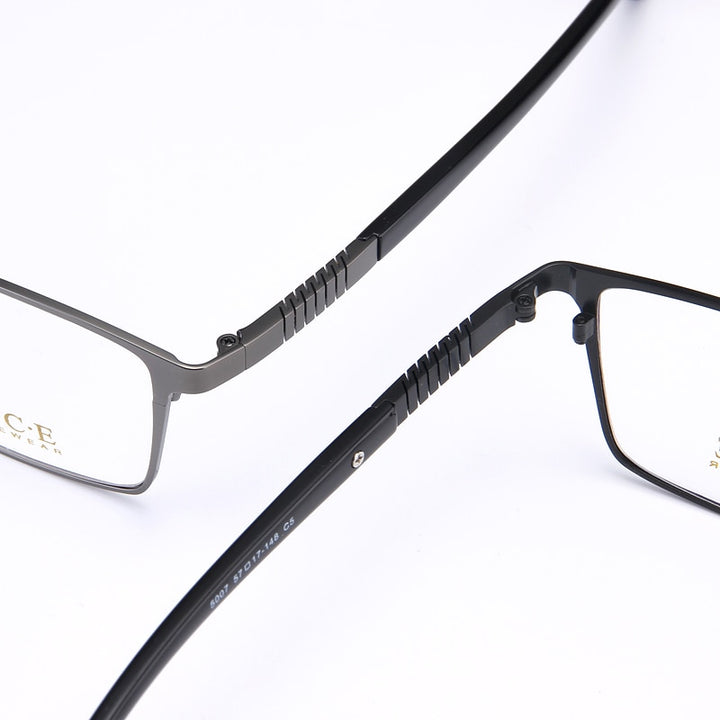 Reven Jate Mens Titanium Eyeglasses Full Rim Square Frames Fuzweb