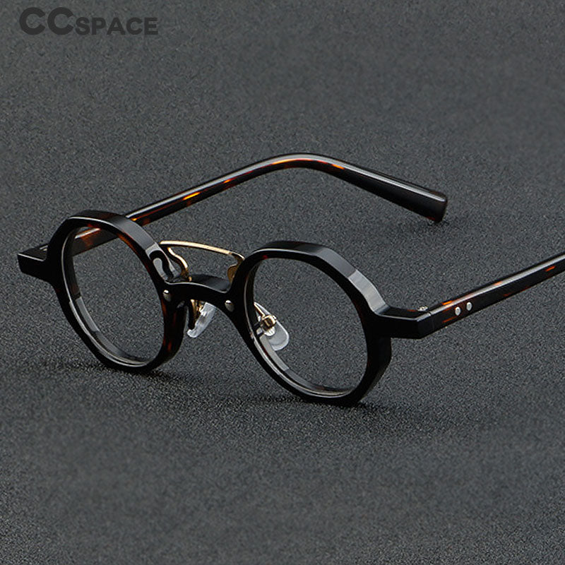 Ccspace Full Rim Round Eyeglasses Fuzweb