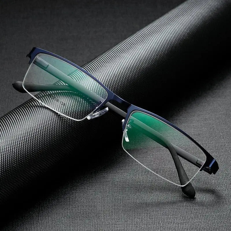Chashma Ottica Men's Semi Rim Eyeglasses – FuzWeb