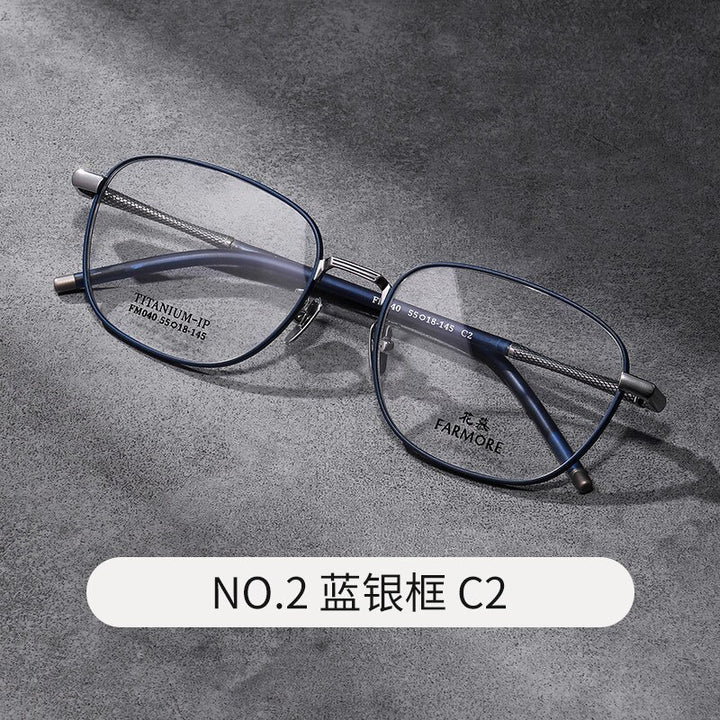 Reven Jate Square Titanium Eyeglasses Stylish And Durable Fuzweb