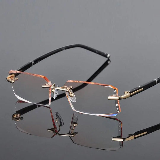 Chashma Ottica Men's Alloy 58003 Prescription Eyeglasses | FuzWeb