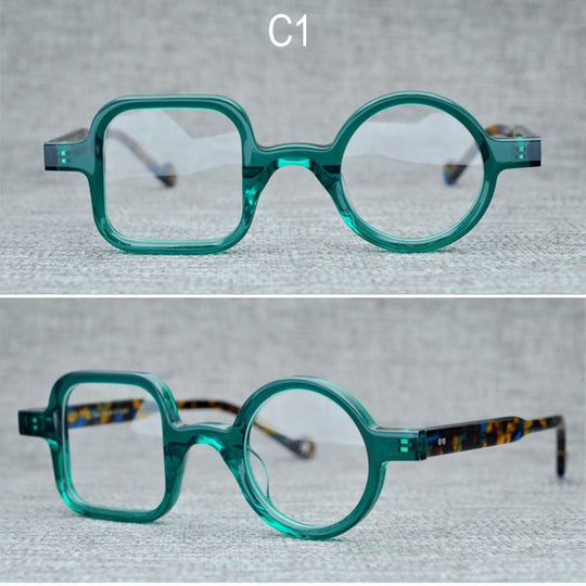 Yujo Unisex Handcrafted Acetate Clip On Sunglasses Fuzweb
