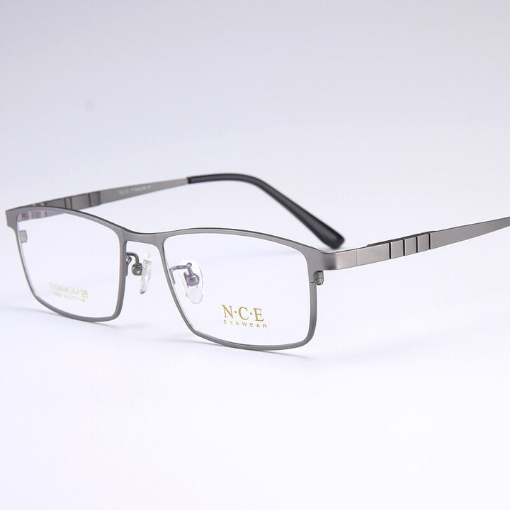 Reven Jate Mens Titanium Eyeglasses Square Full Rim Design Fuzweb