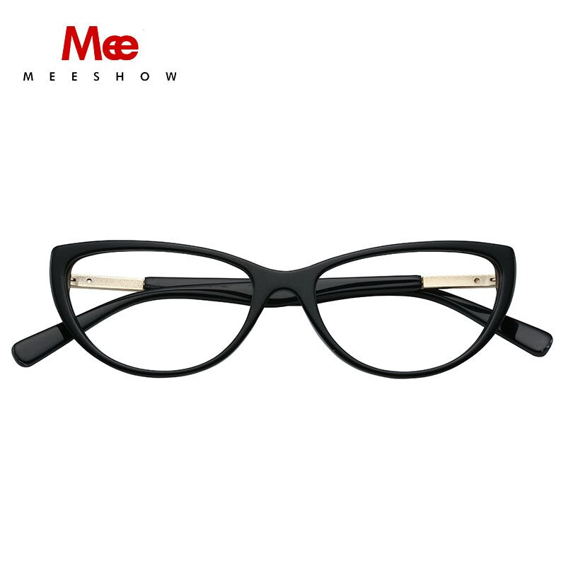 Meeshow Womens Eyeglasses Acetate Cat Eye Frame Fuzweb