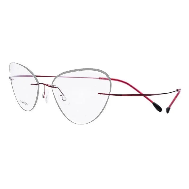 HDCRAFTER Rimless Glasses Frame – FuzWeb